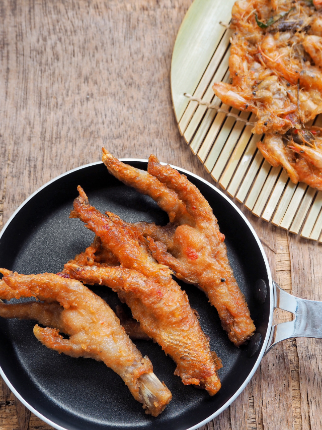 Receita de Pé de Galinha frito e Crocante